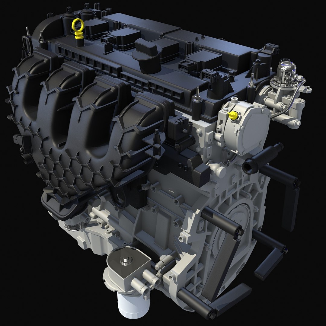 3d Model Escape Engine Modeled