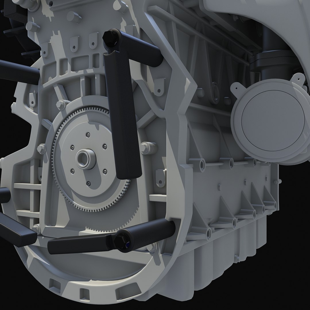 3d Model Escape Engine Modeled