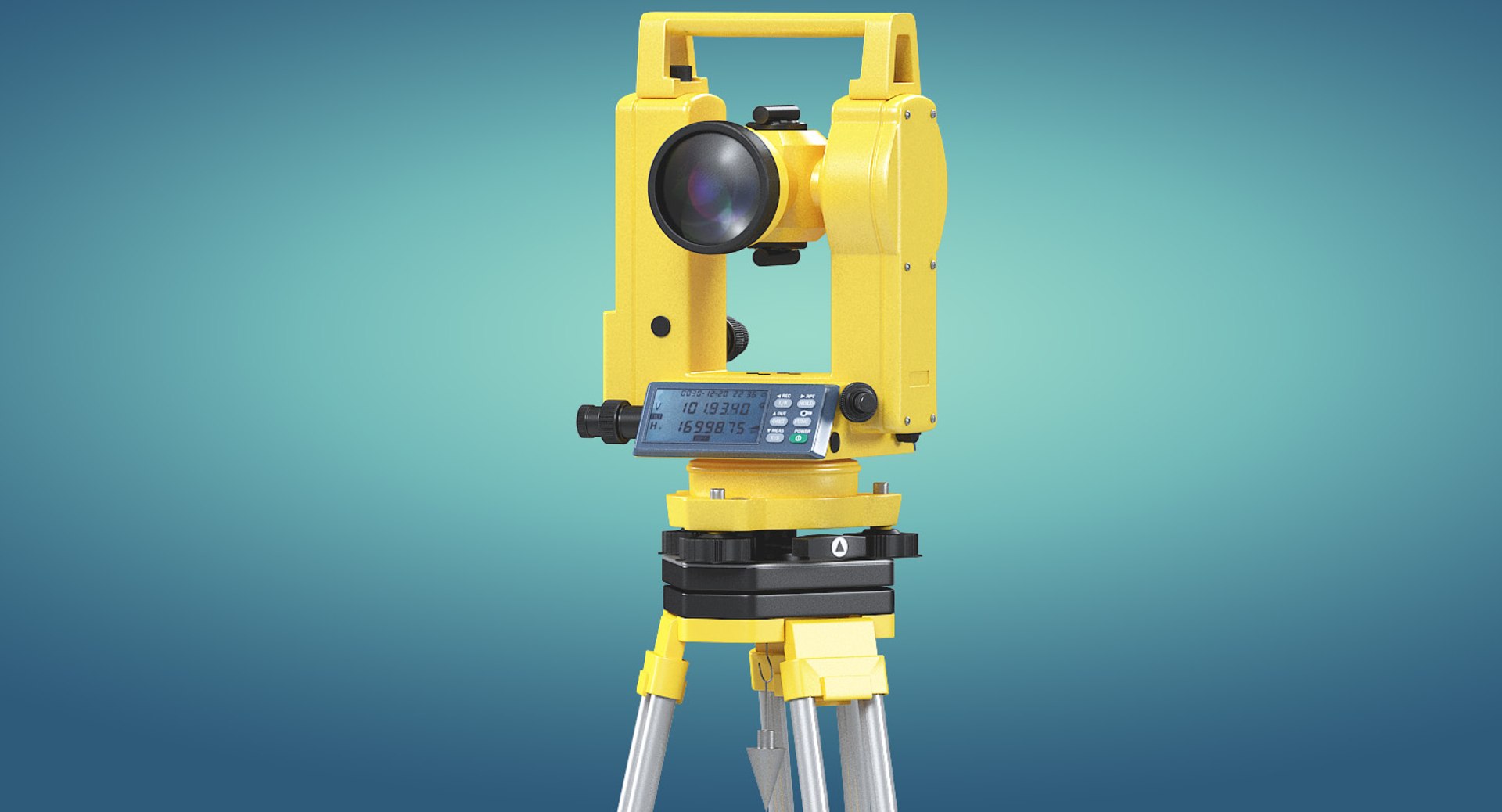 Digital Theodolite 3D Model - TurboSquid 1350538