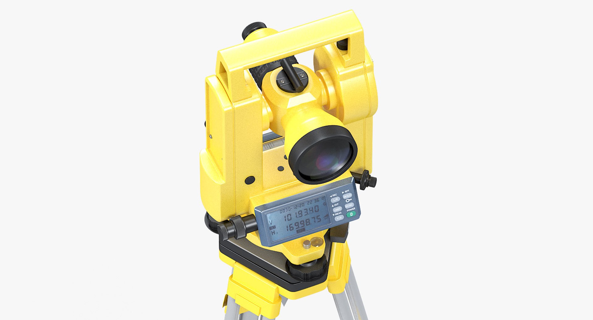 Digital Theodolite 3D Model - TurboSquid 1350538