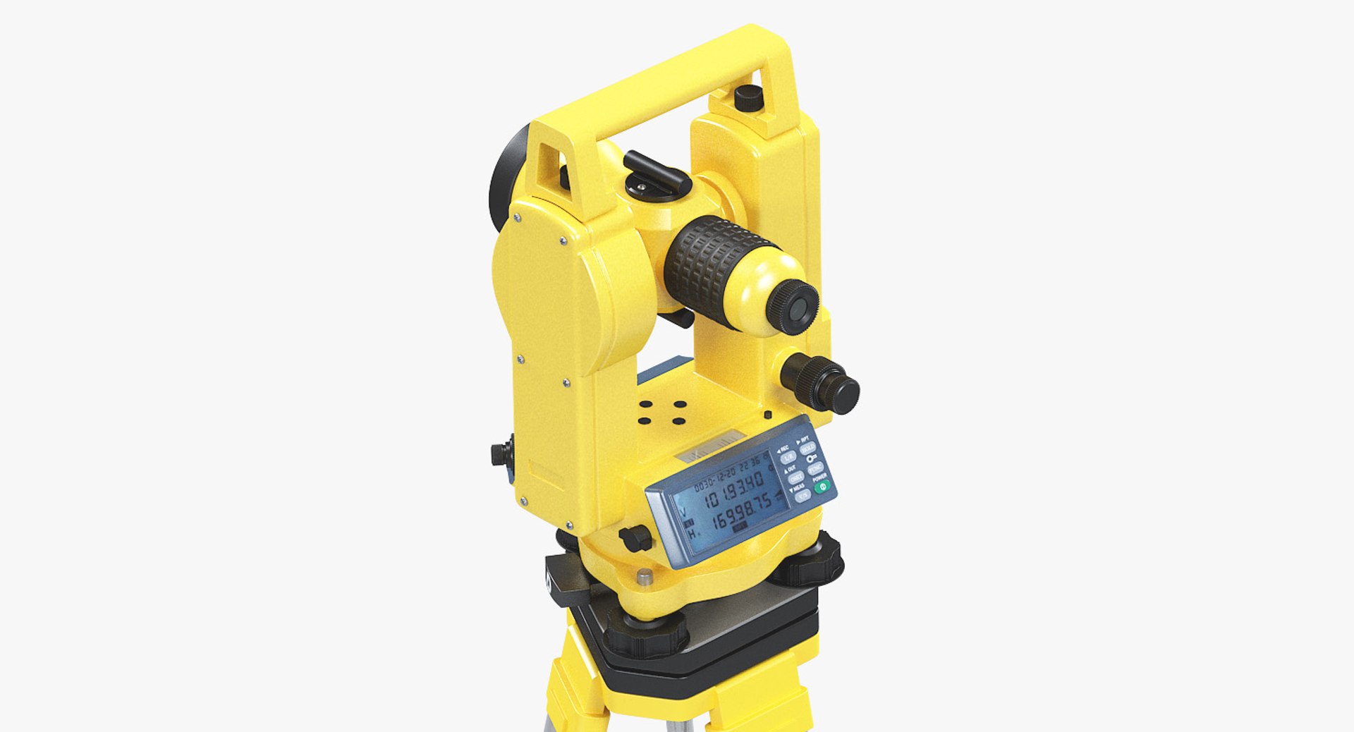 Digital Theodolite 3D Model - TurboSquid 1350538