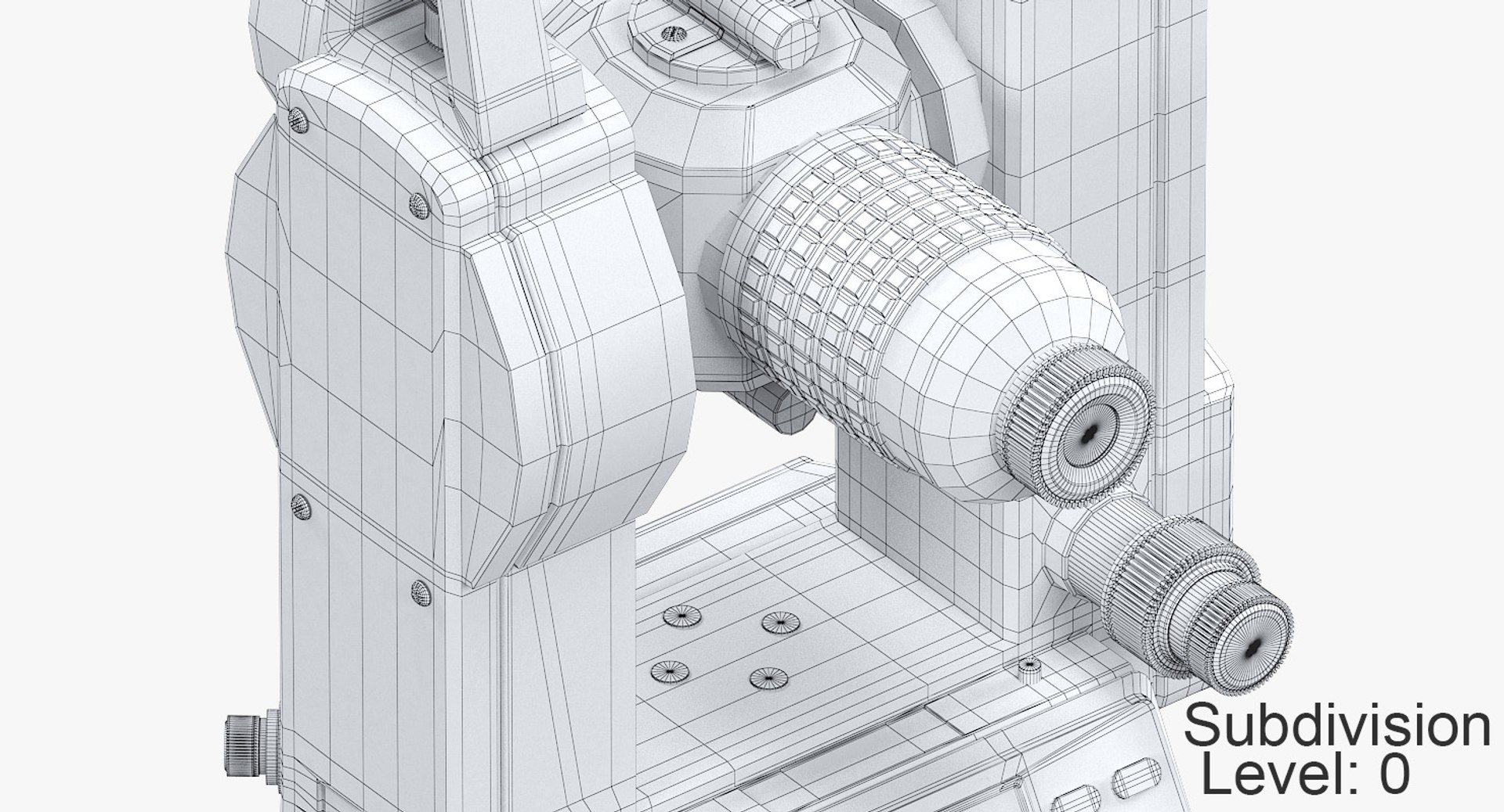 Digital Theodolite 3D Model - TurboSquid 1350538