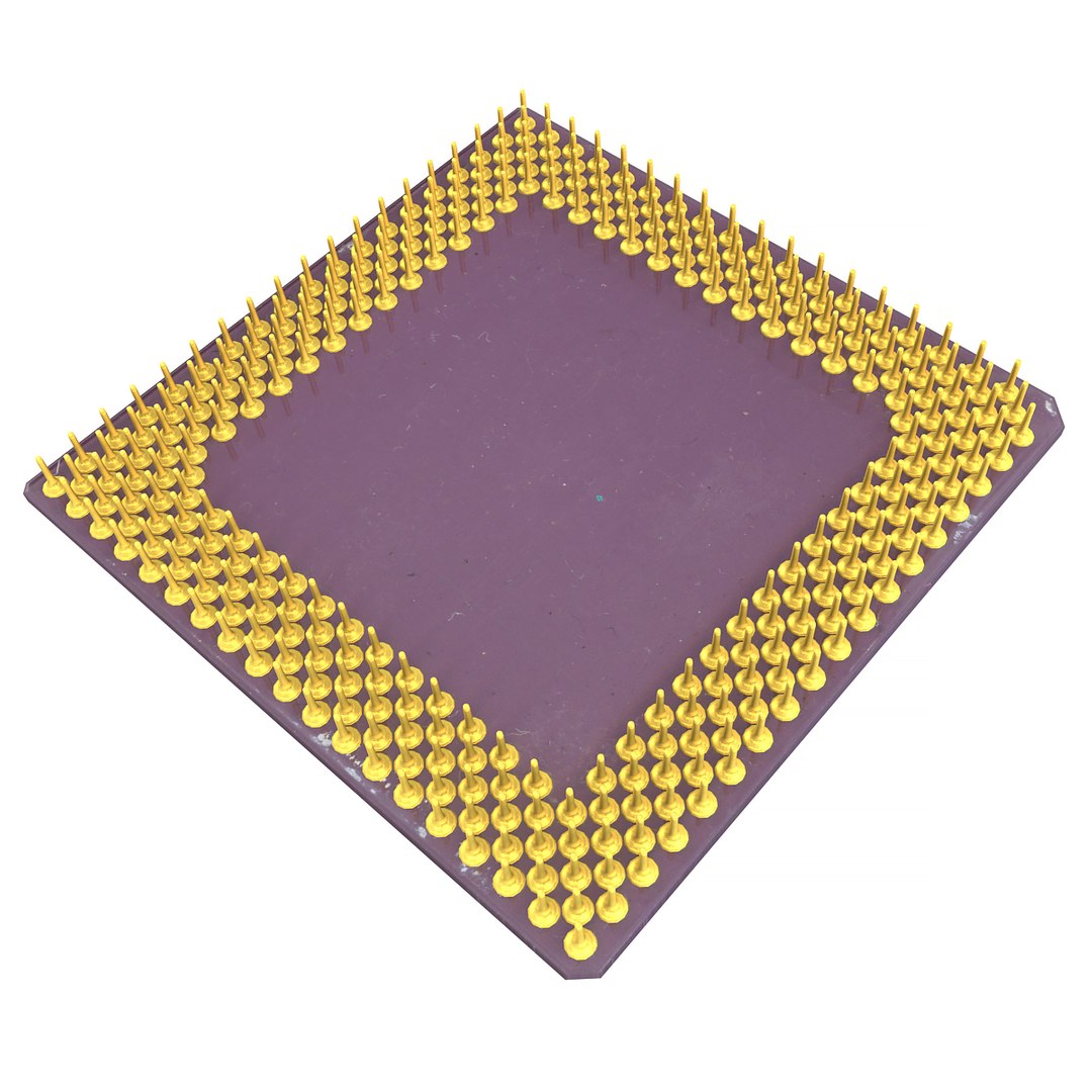 3D Amd K6-2 Cpu - TurboSquid 1478141