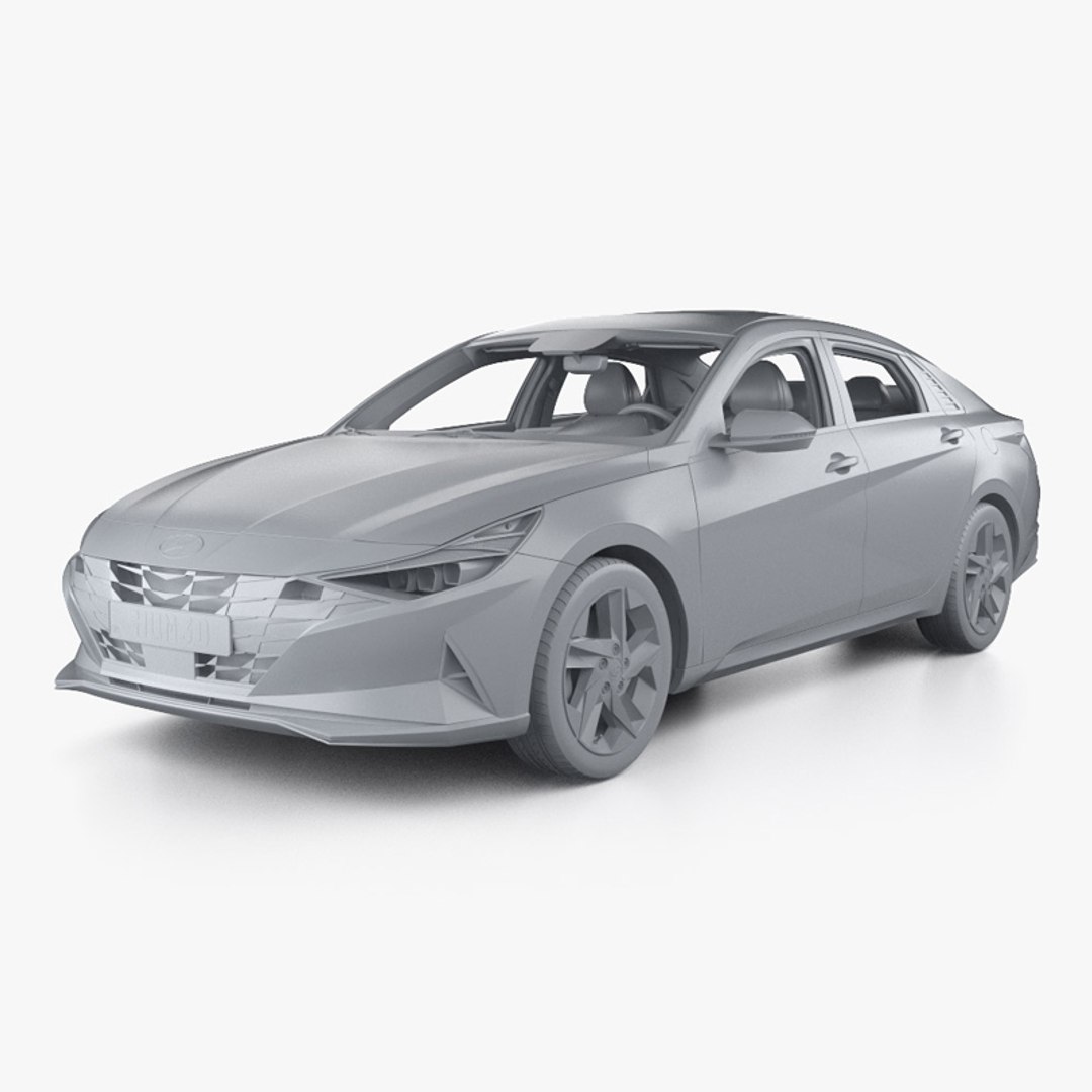 3D Hyundai Elantra US-spec with HQ interior 2020 - TurboSquid 1976037