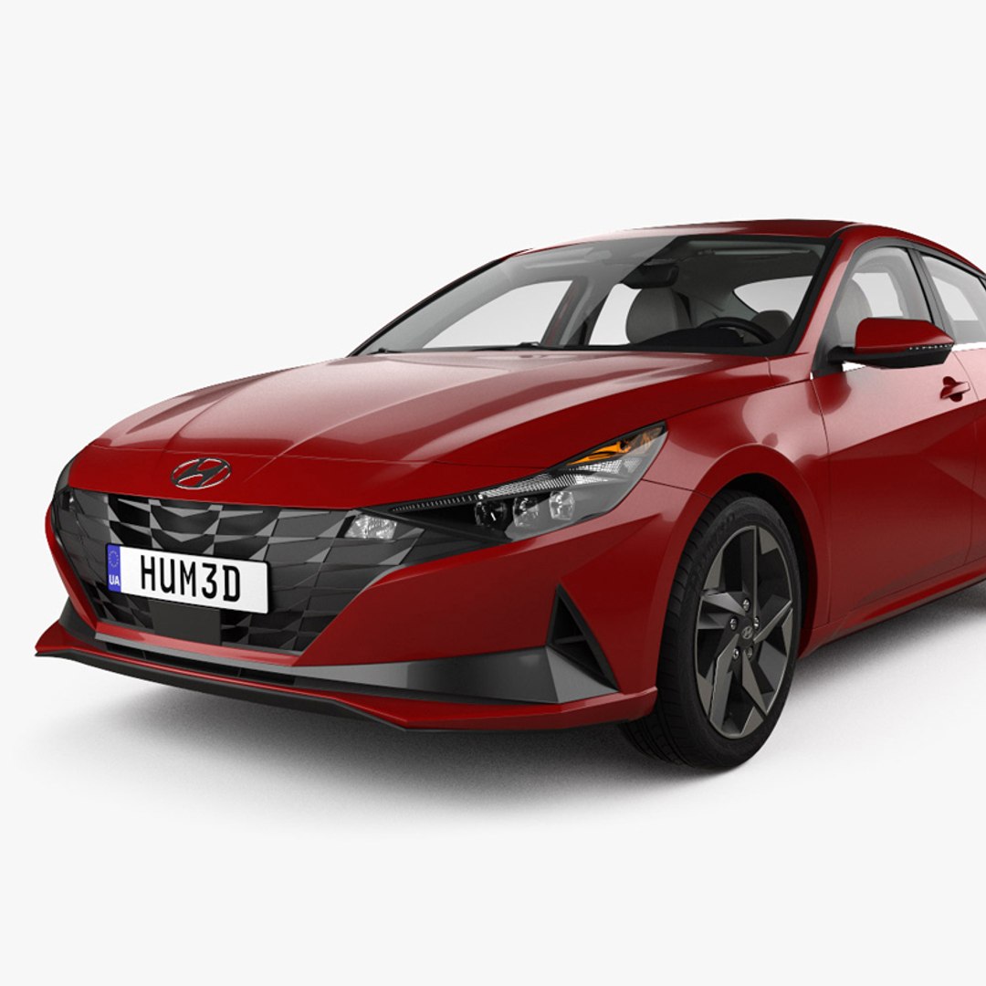 3D Hyundai Elantra US-spec with HQ interior 2020 - TurboSquid 1976037