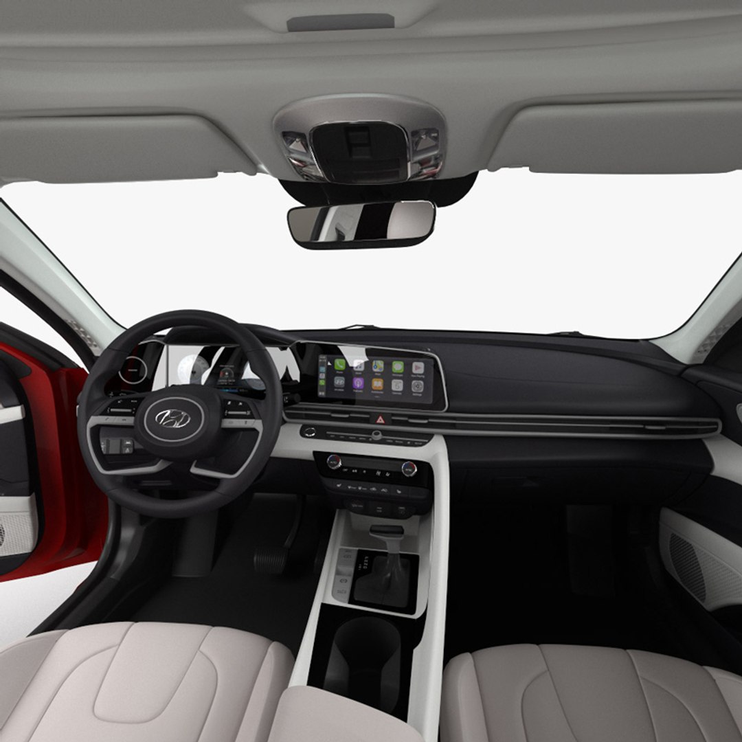 3D Hyundai Elantra US-spec with HQ interior 2020 - TurboSquid 1976037