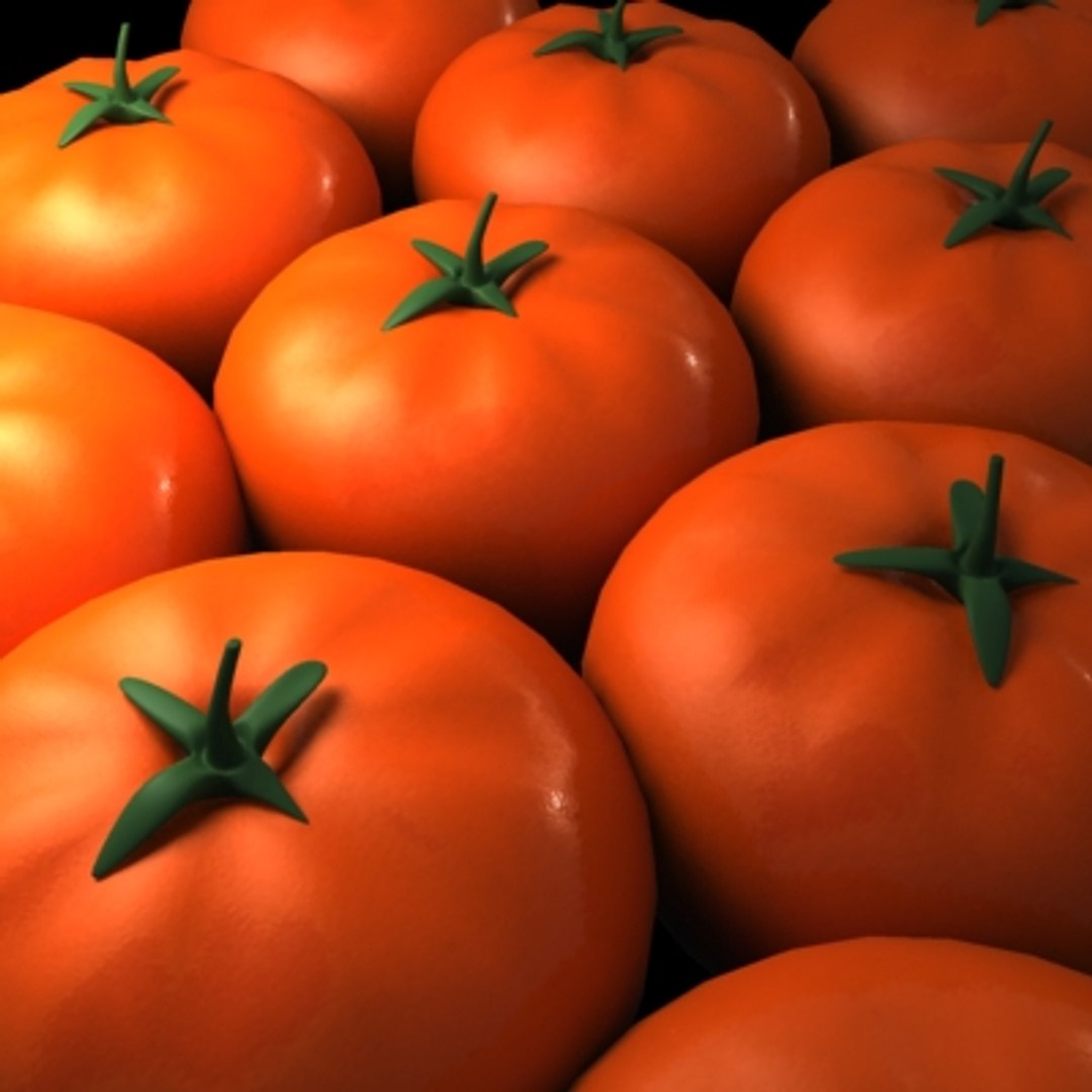 3ds Max Real Tomatos