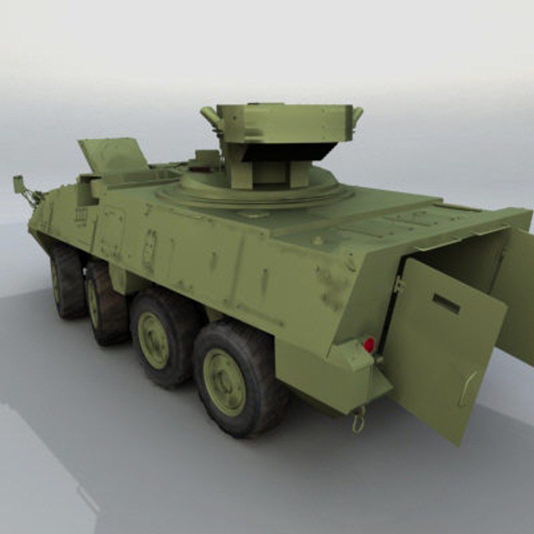 Armored Lav Iii 3d Model