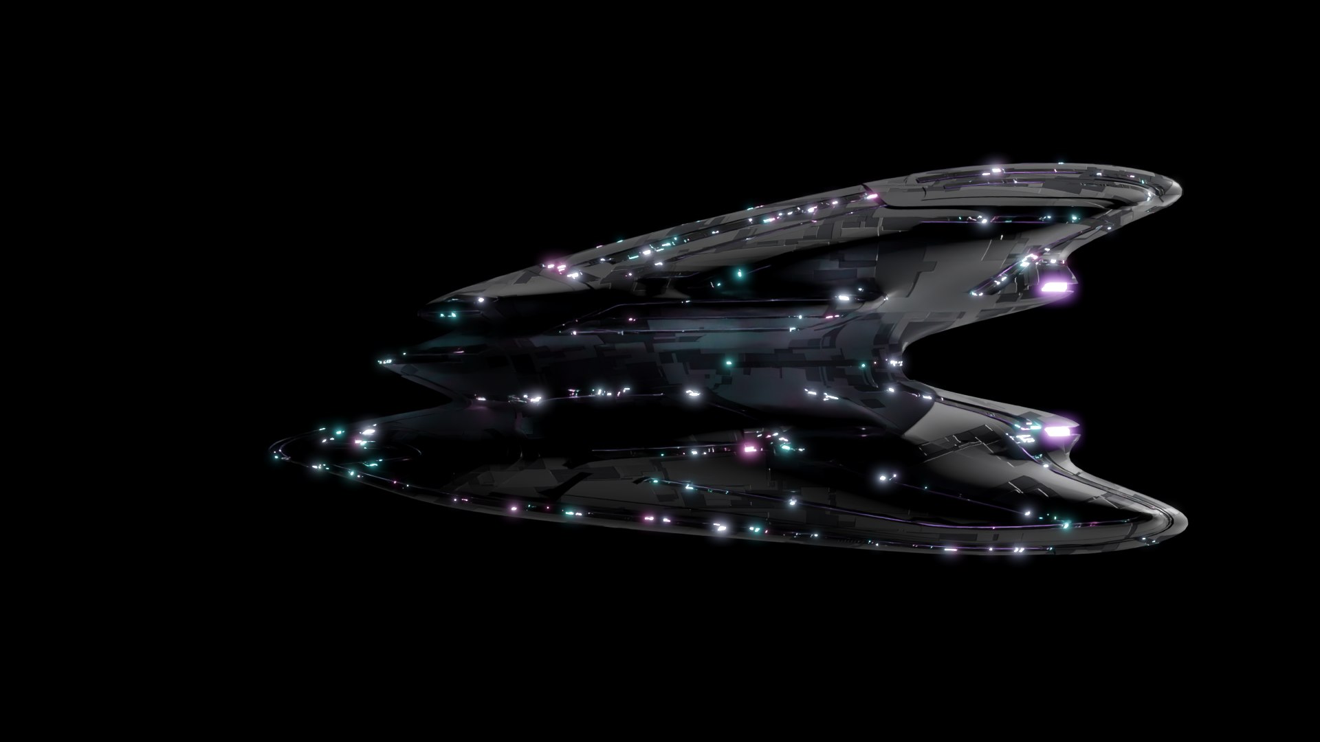 3D Mothership Model - TurboSquid 2244219