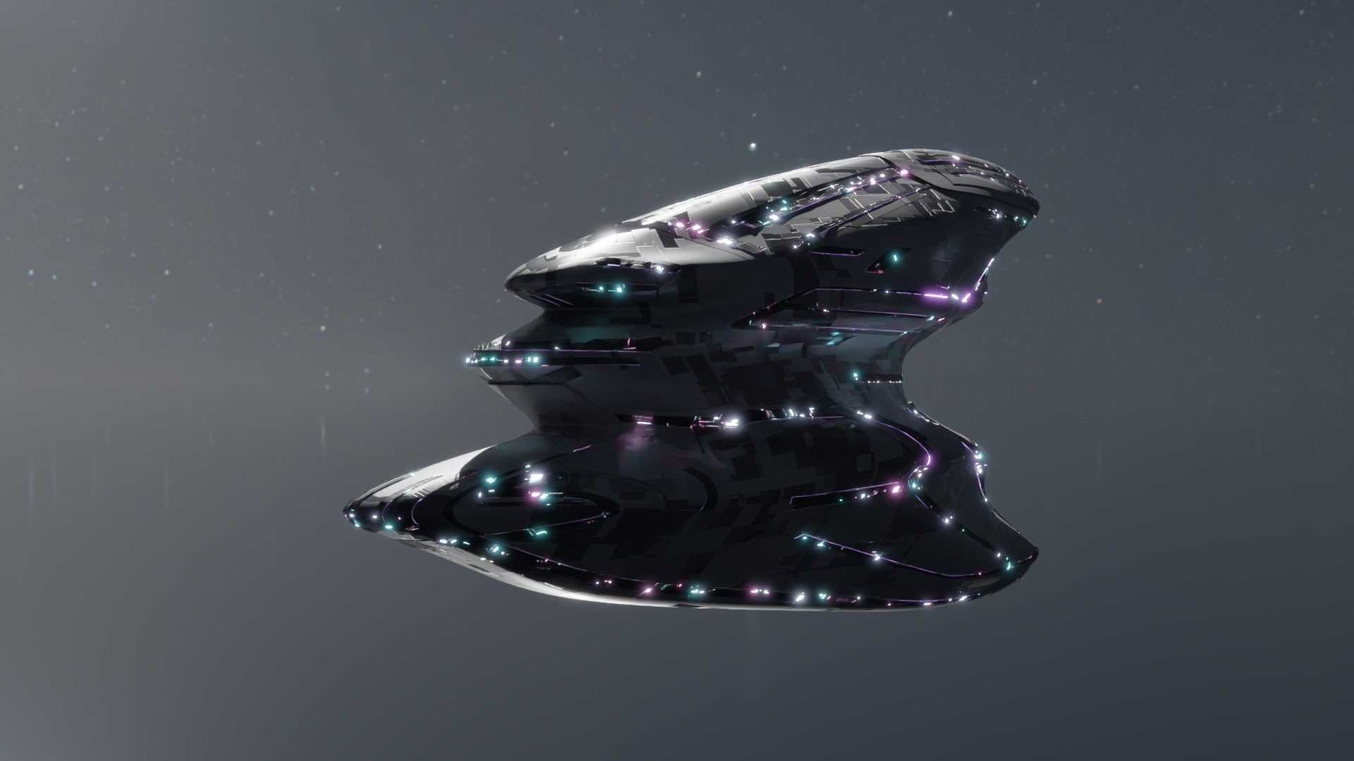 3D Mothership Model - TurboSquid 2244219