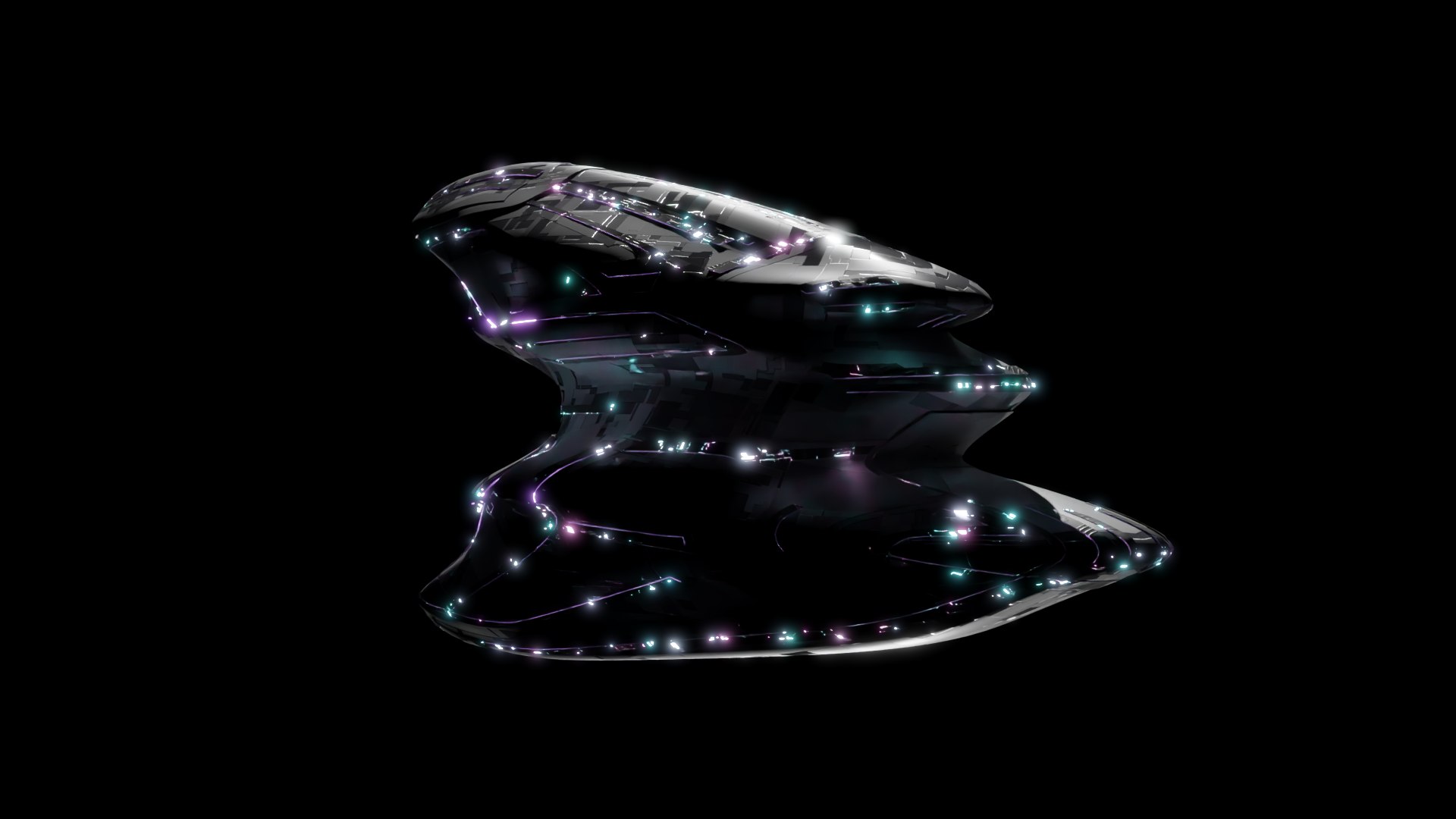 3D Mothership Model - TurboSquid 2244219