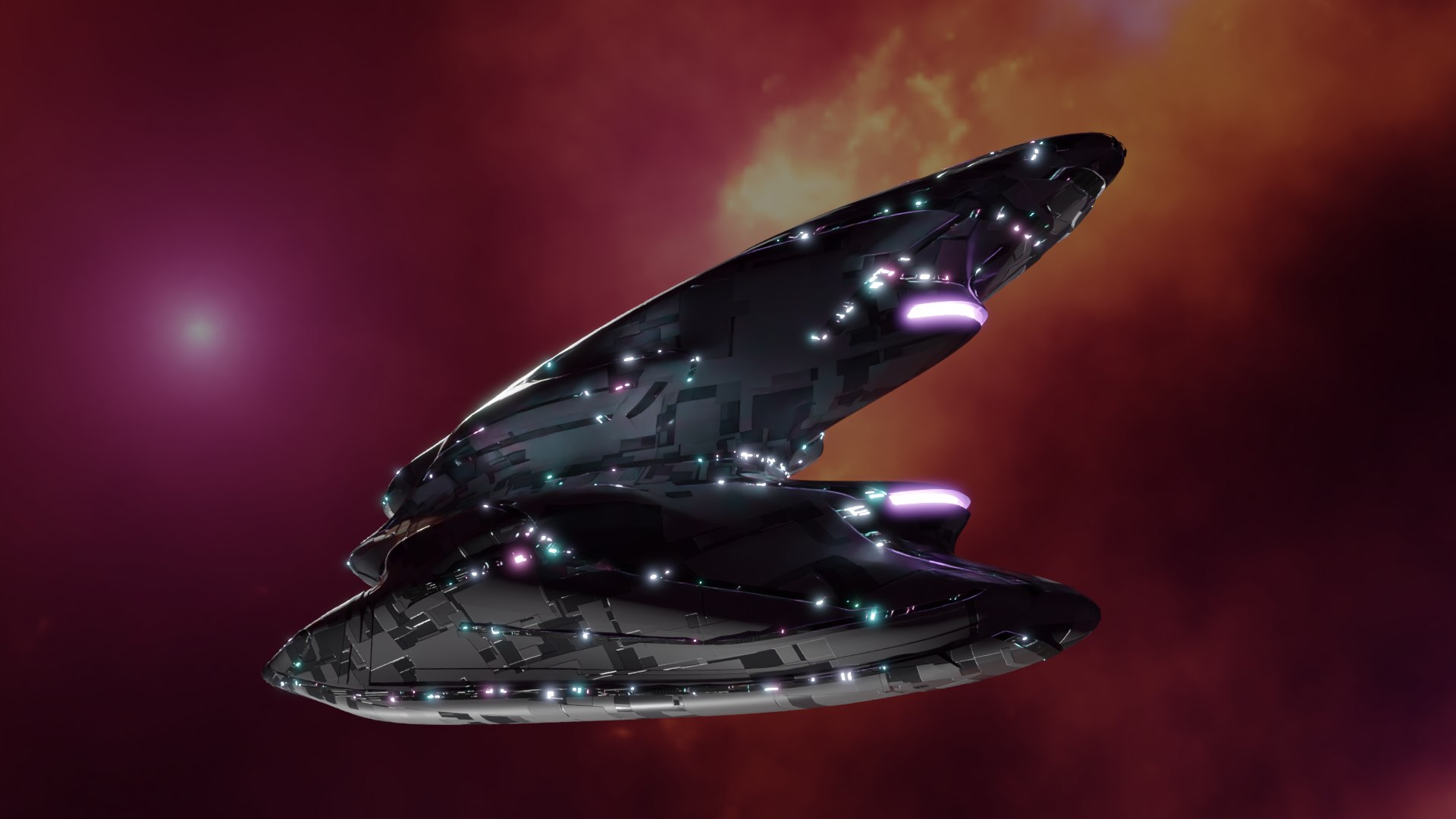 3D Mothership Model - TurboSquid 2244219