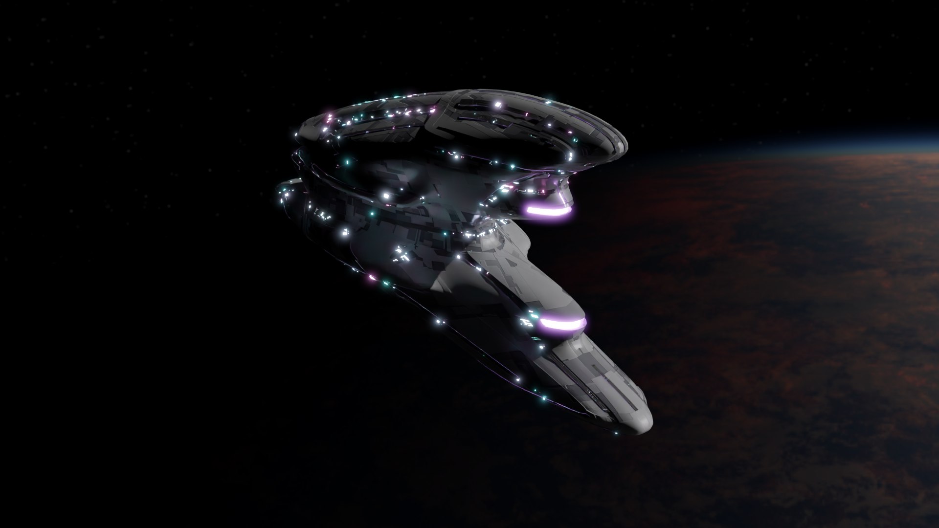 3D Mothership Model - TurboSquid 2244219