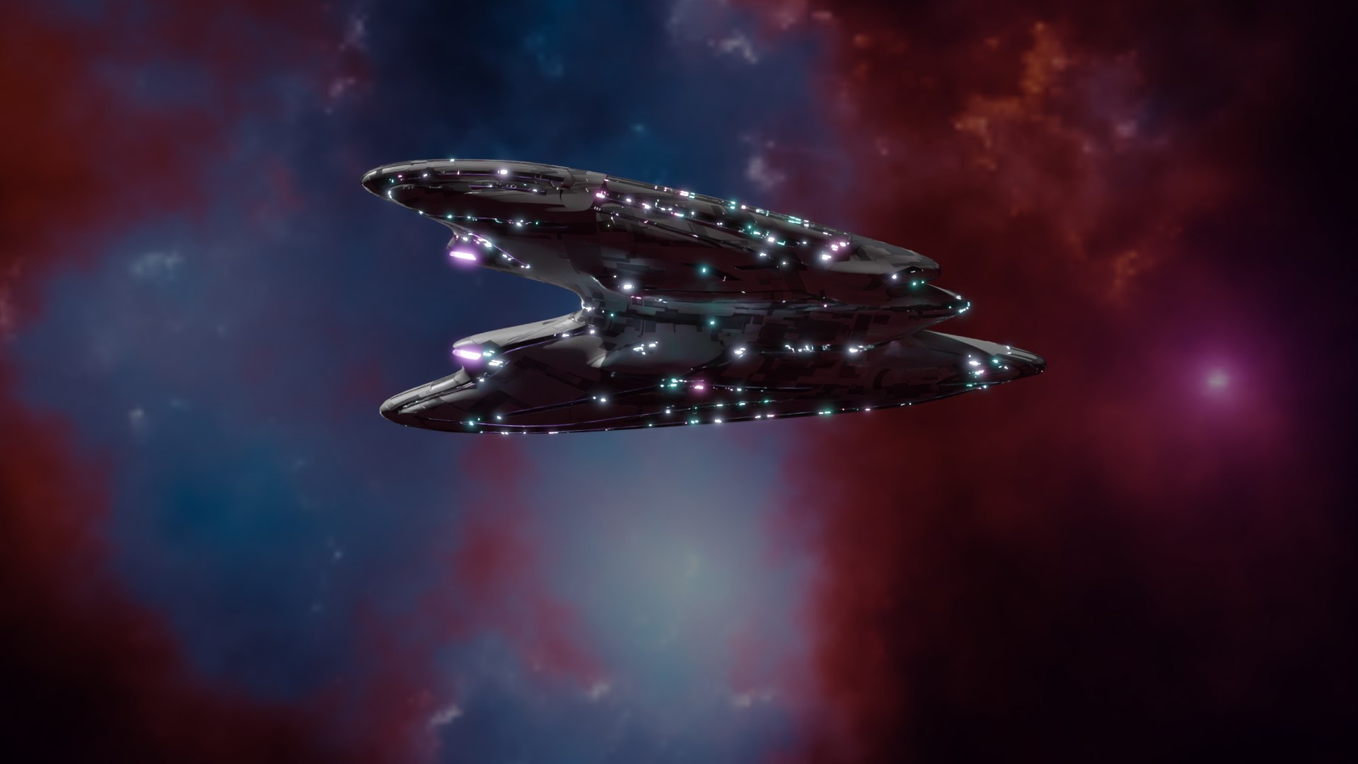 3D Mothership Model - TurboSquid 2244219