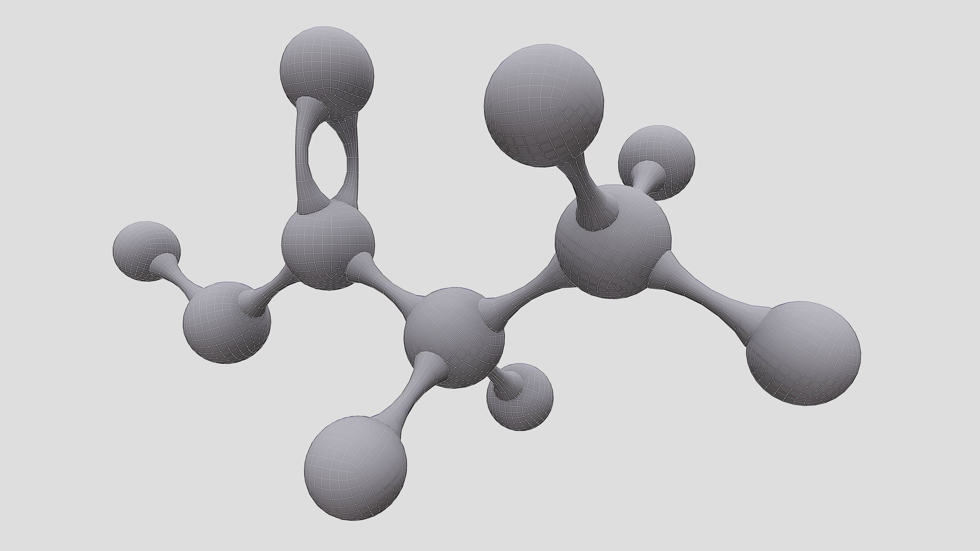 Propionic Acid Molecule With PBR 4K 8K 3D Model - TurboSquid 1945388
