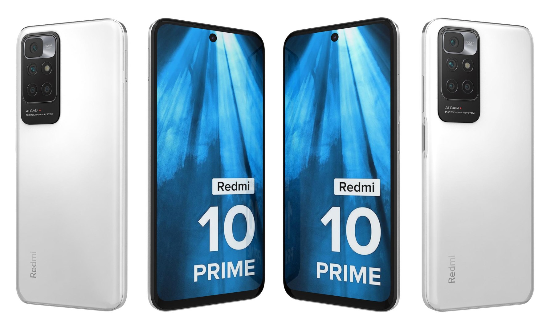 3D Model Xiaomi Redmi 10 Pebble White - TurboSquid 1841712