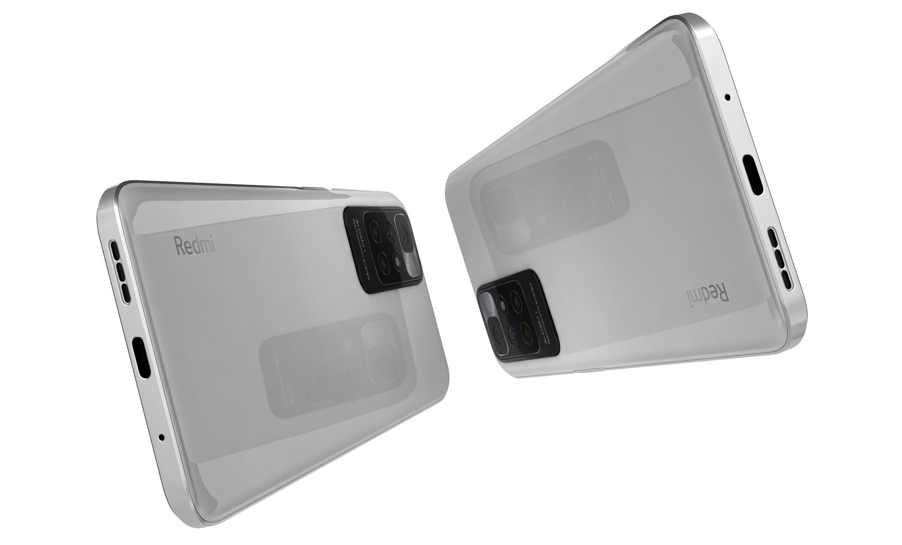 3D Model Xiaomi Redmi 10 Pebble White - TurboSquid 1841712