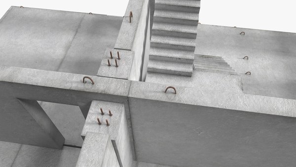 3D model Precast Concrete Panel House - TurboSquid 1796034