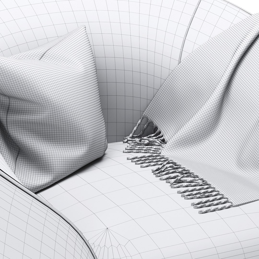 Armchair Baloo 3D - TurboSquid 1809048