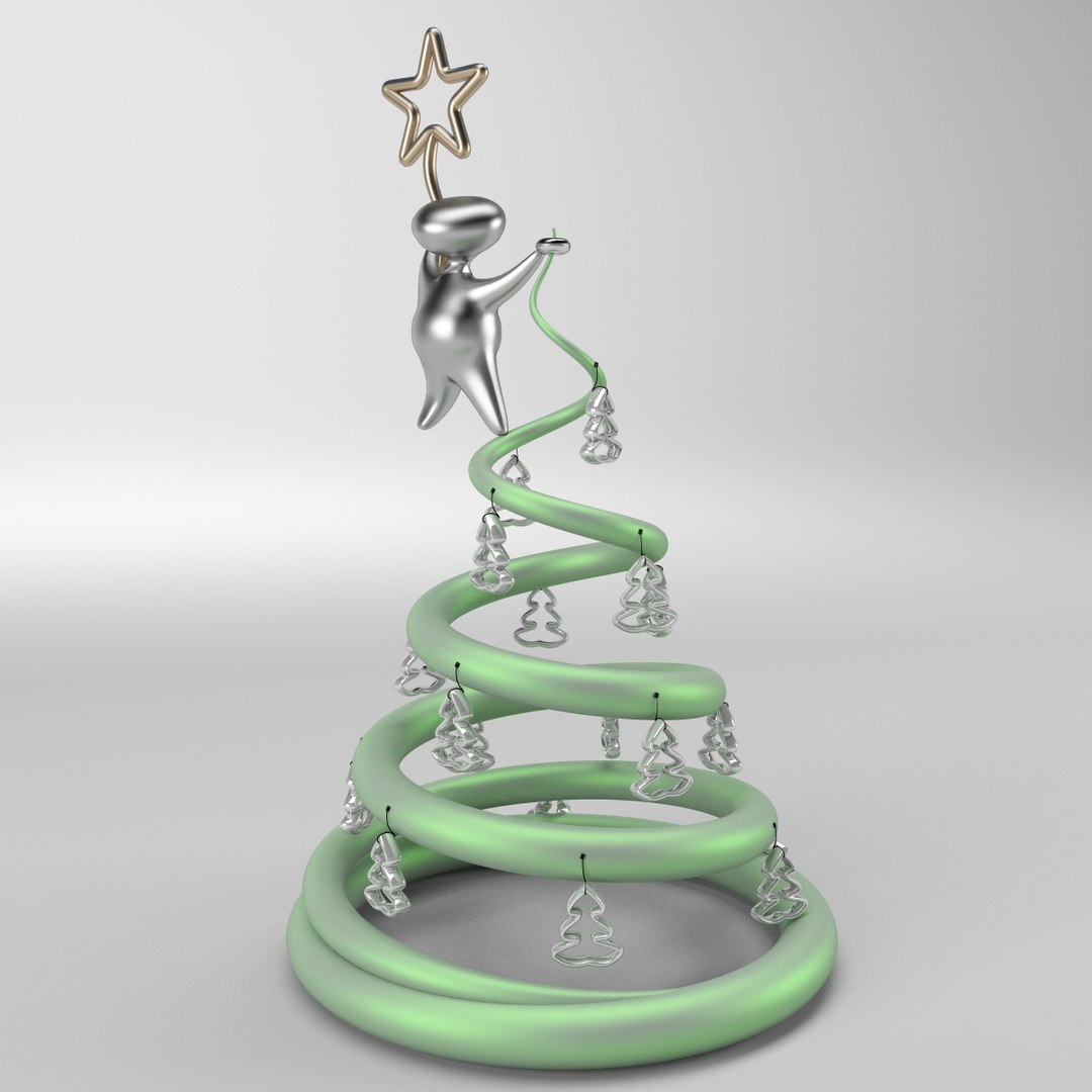 Concept Christmas Tree Fbx