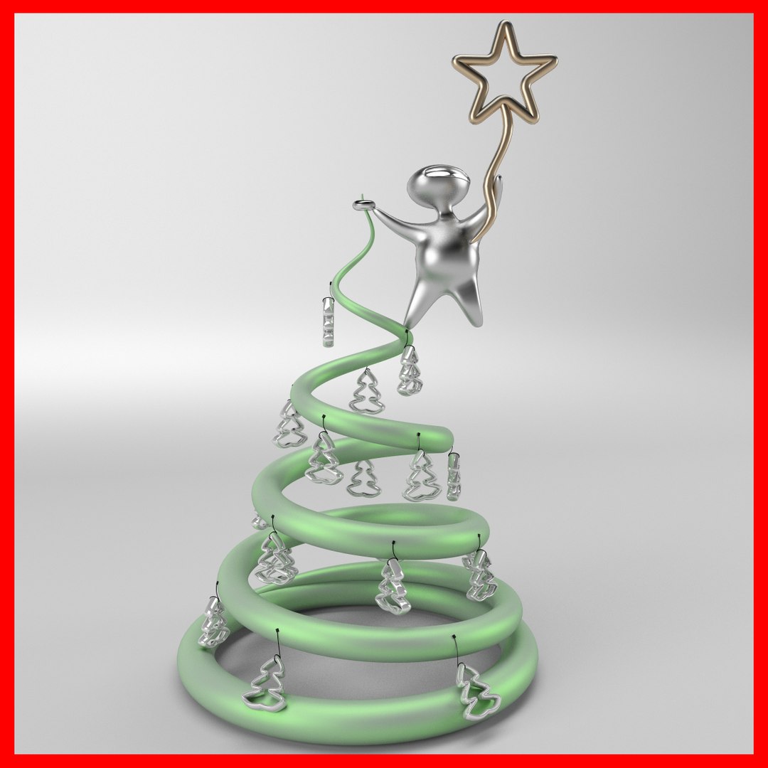 Concept Christmas Tree Fbx