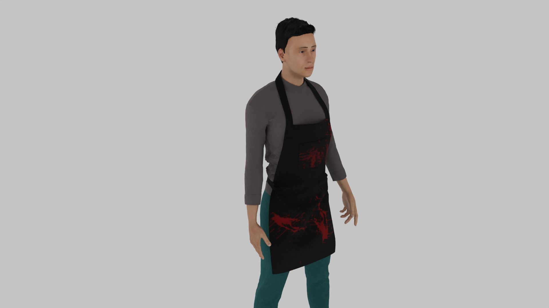 3D Model Butcher - TurboSquid 1971053
