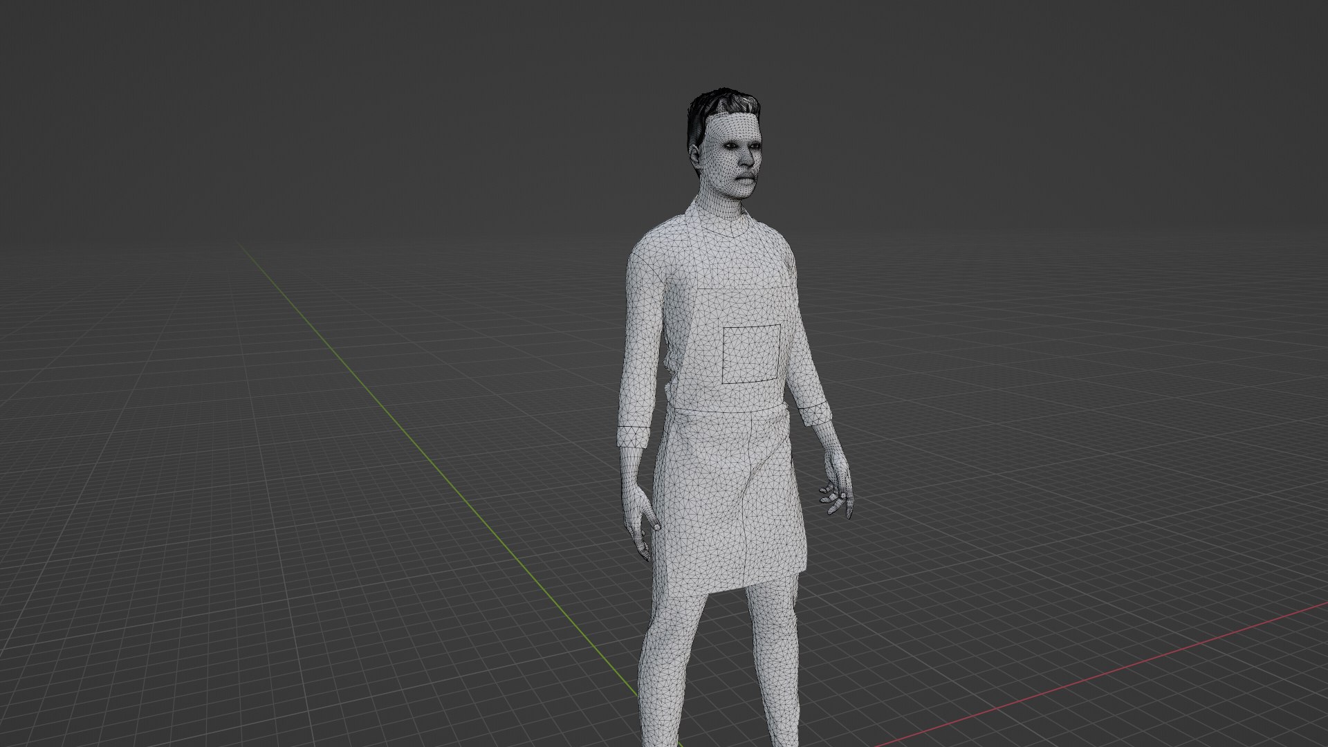3D Model Butcher - TurboSquid 1971053