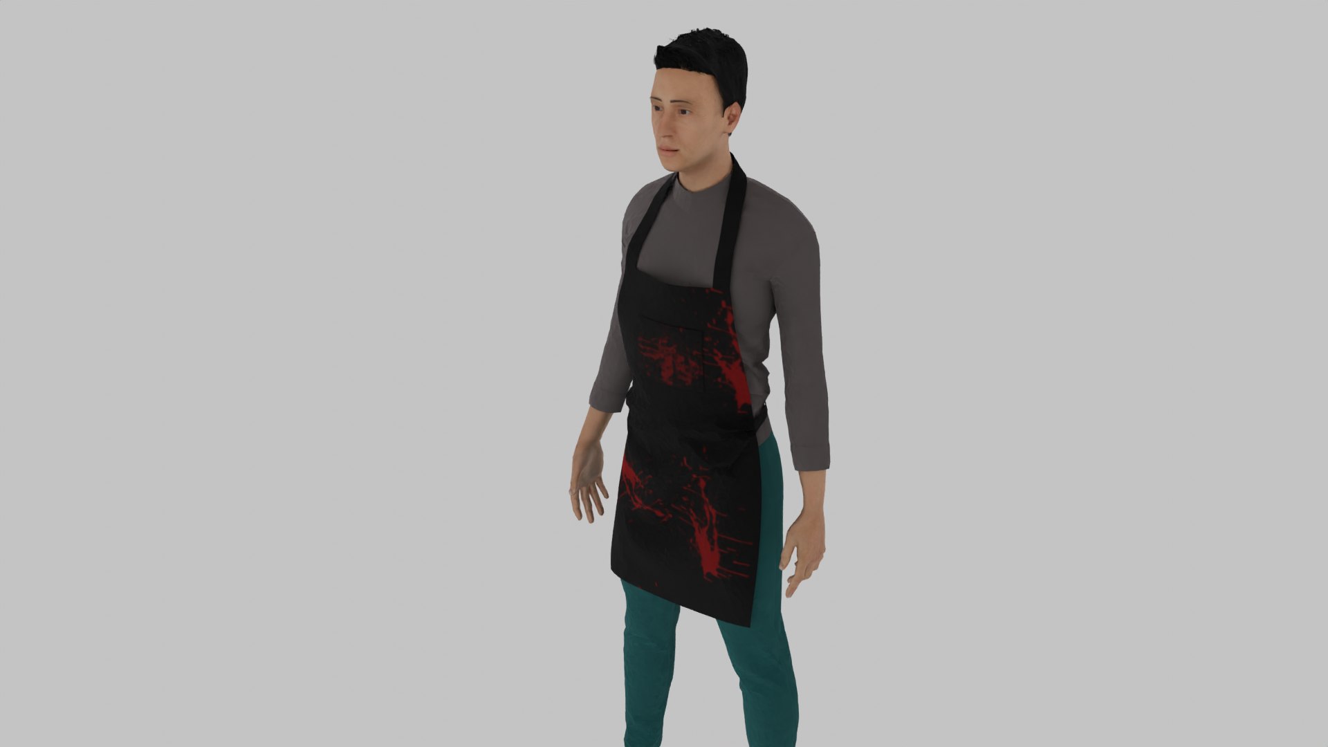 3D Model Butcher - TurboSquid 1971053