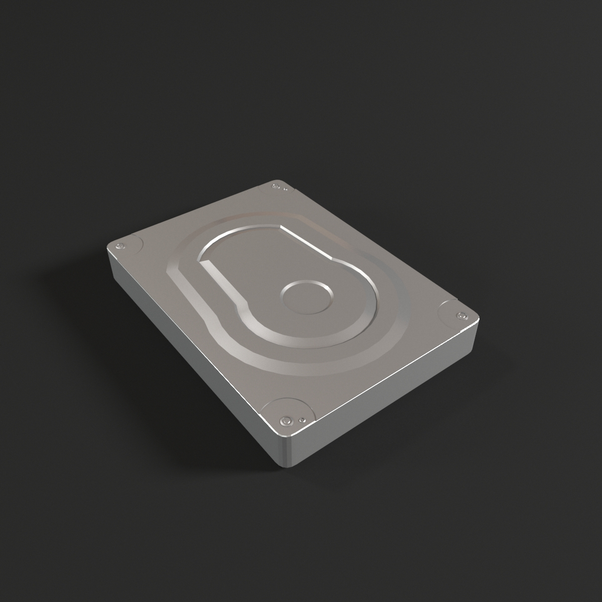 3D computer hard drive - TurboSquid 1332637