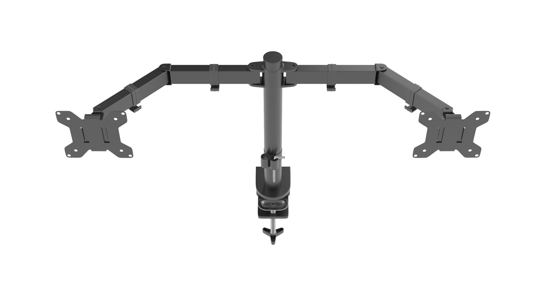 3D Dual Monitor Arm Model - TurboSquid 2388663