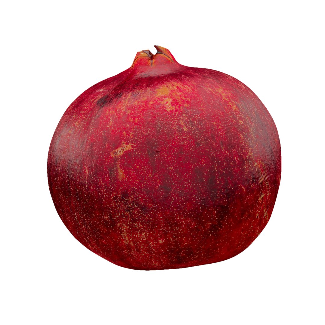 3D Pomegranate 3D Model High Quality Photogrammetry 8k - TurboSquid 1851366