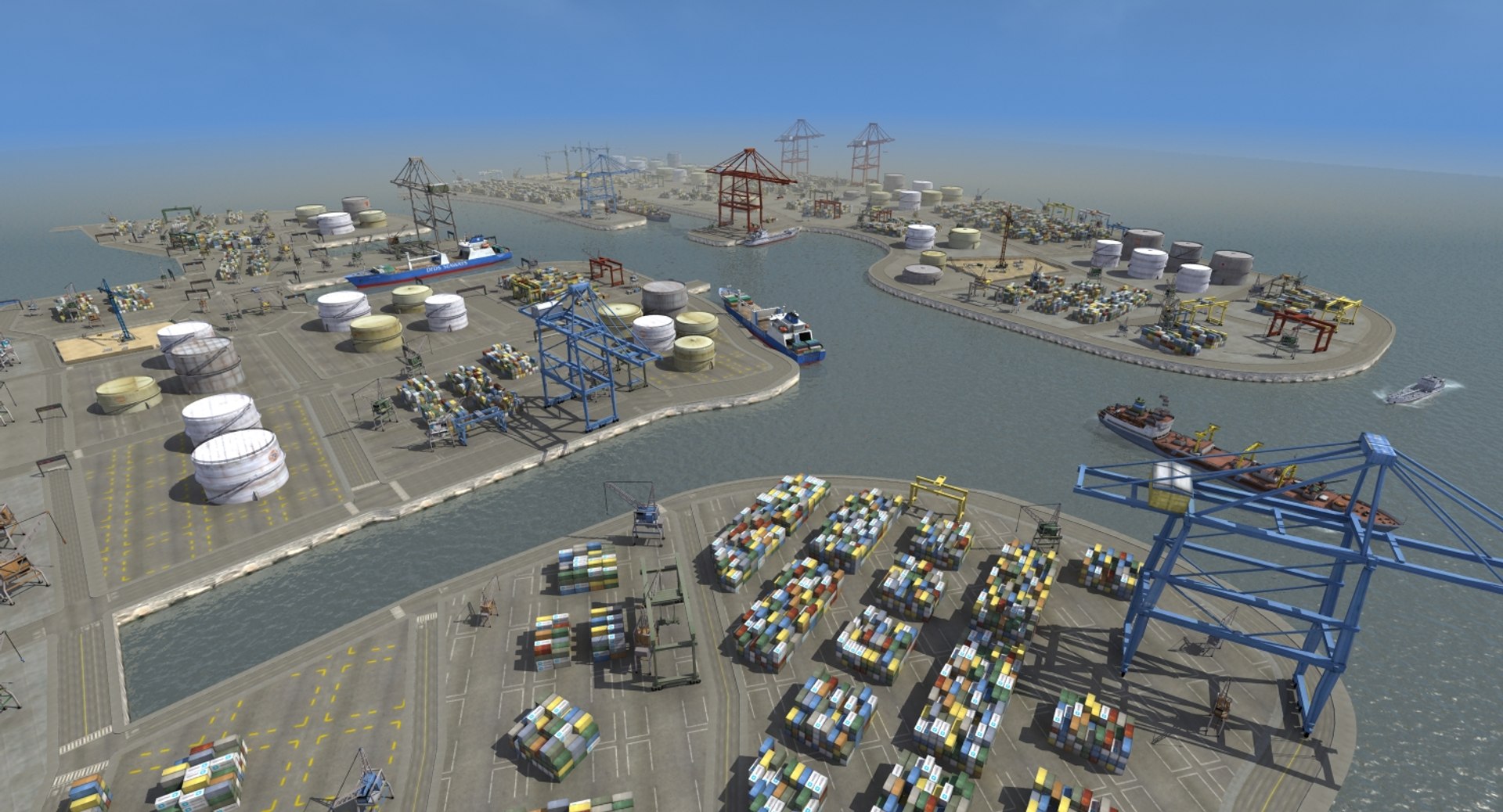 3d port complex