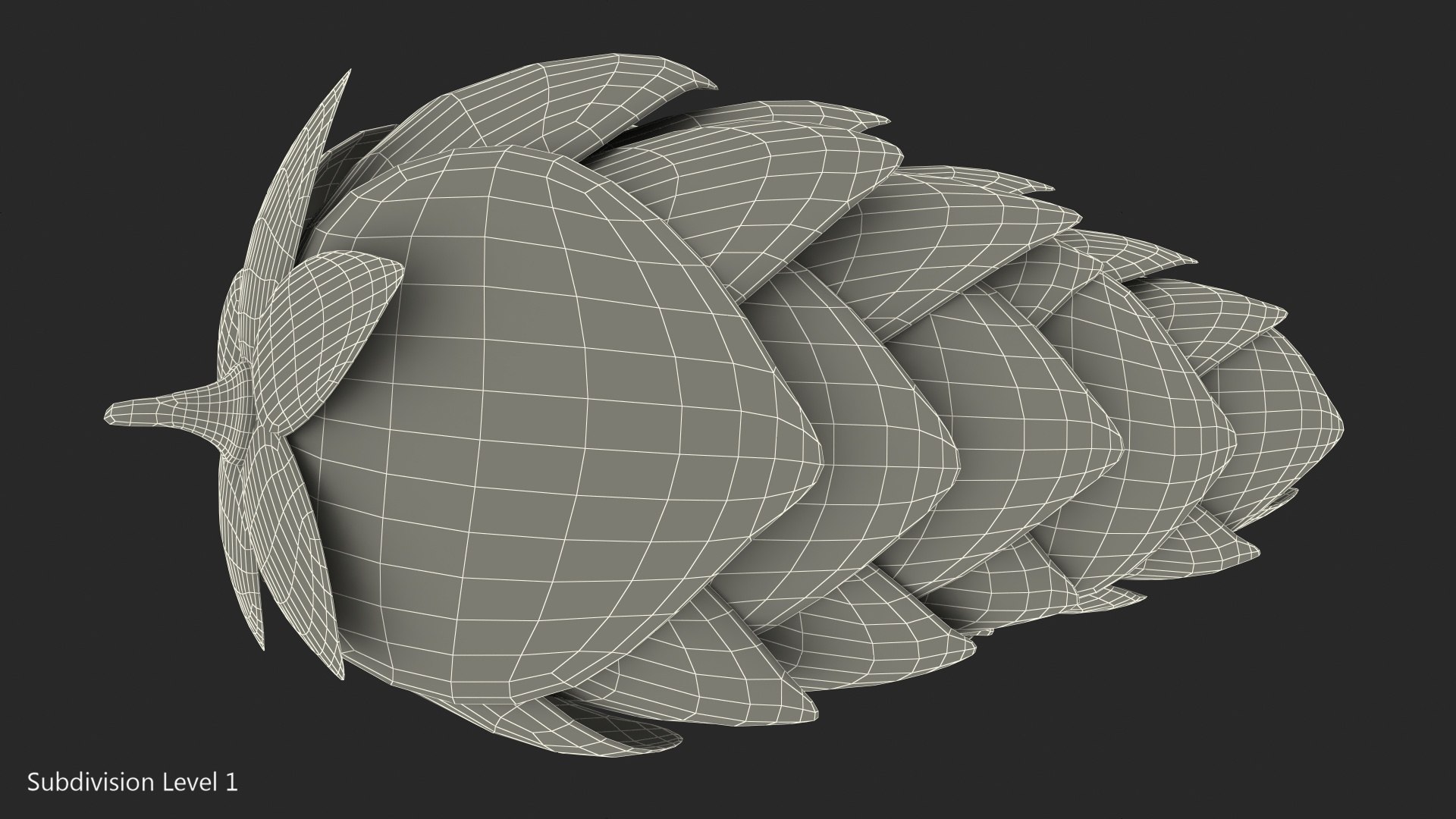 Hop Cone Model - TurboSquid 1441059