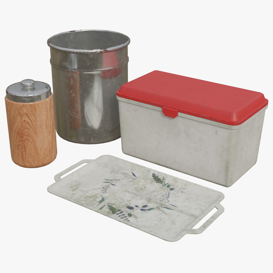 3D Model Medical Containers 1B - TurboSquid 2135471