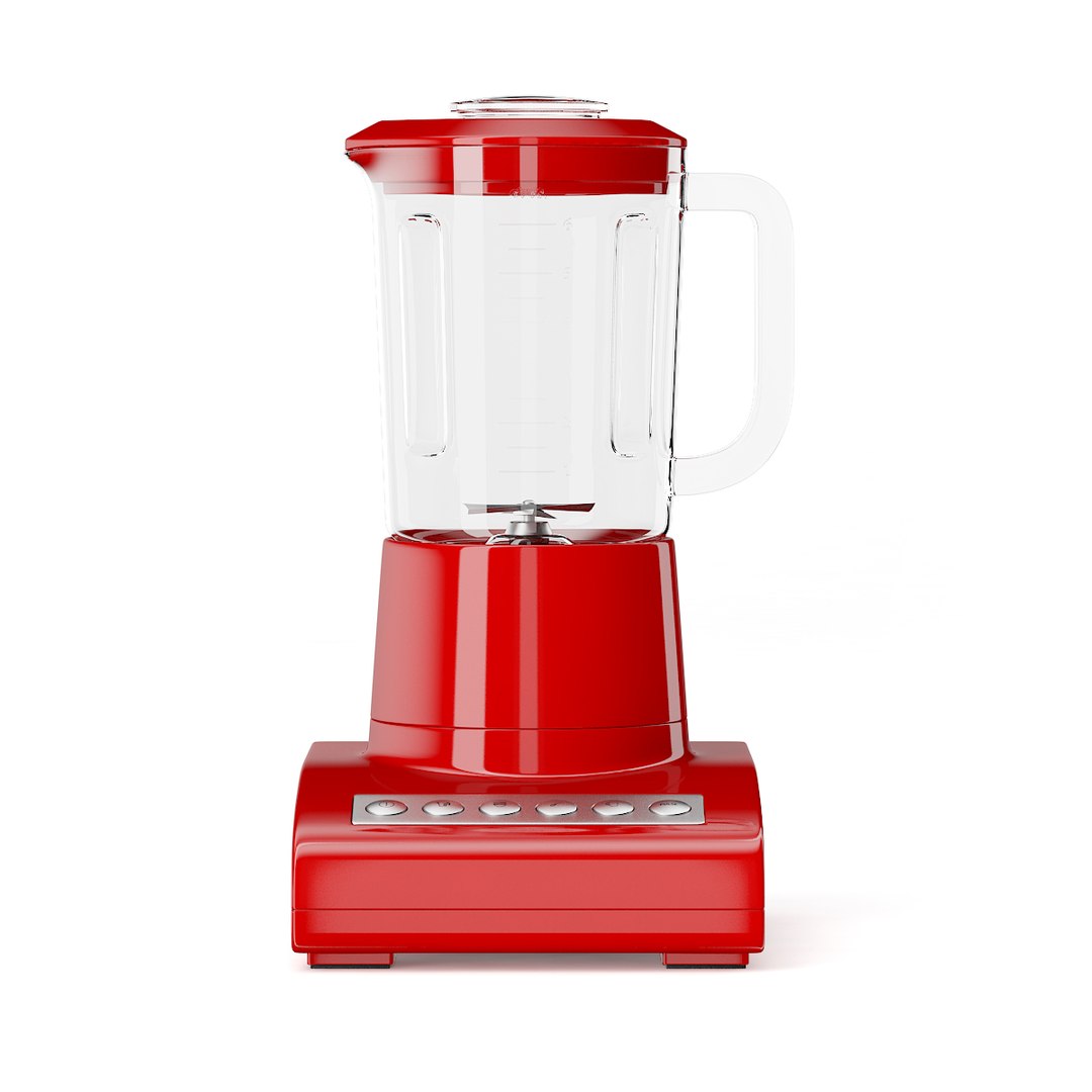 max classic red countertop blender