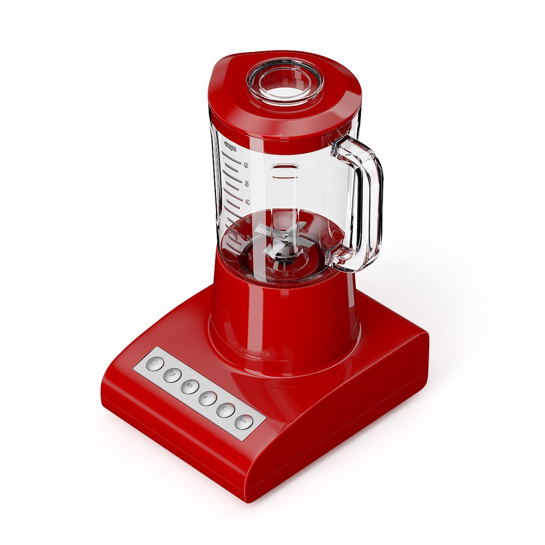 max classic red countertop blender