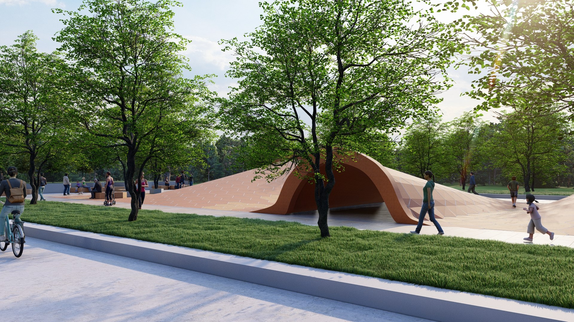 Park-Landscape 3D Model - TurboSquid 1967205