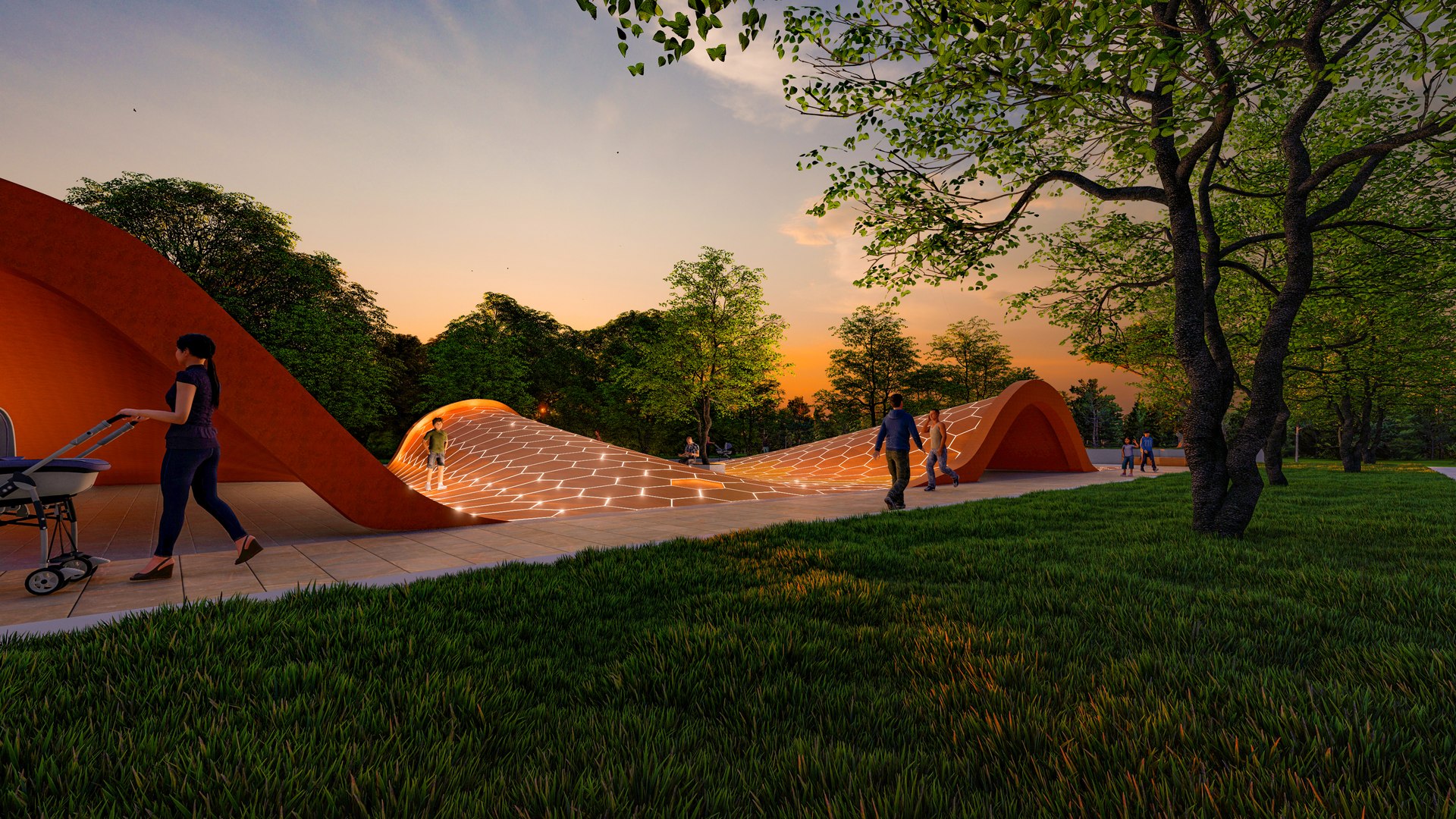 Park-Landscape 3D Model - TurboSquid 1967205