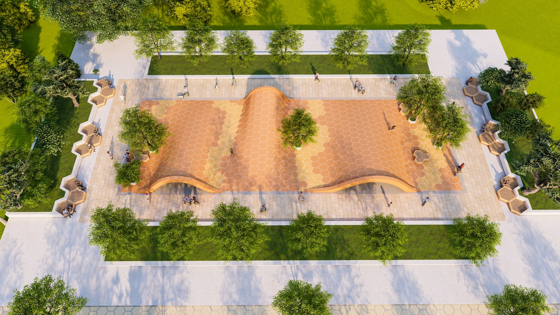 Park-Landscape 3D Model - TurboSquid 1967205