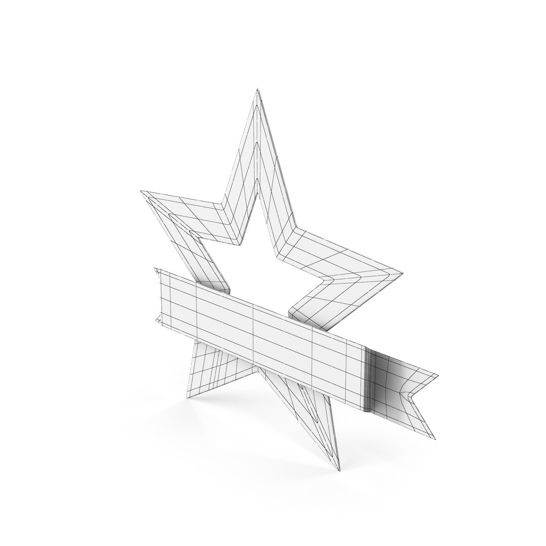 Red Star Banner 3D Model - TurboSquid 2036489