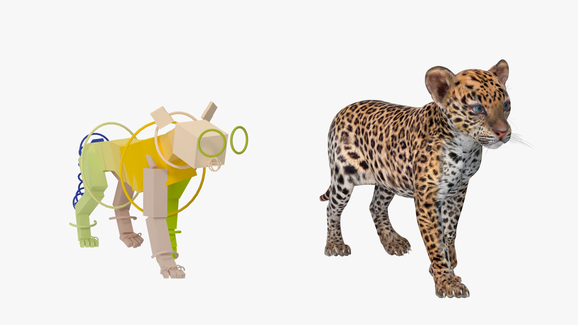 Leopard Cub Rigged 3D Model - TurboSquid 2335705