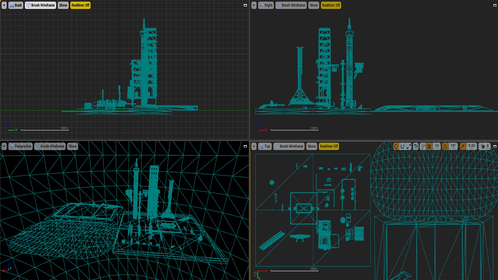 Space Shuttle Launch Realistic Environment 3D Model - TurboSquid 2105261