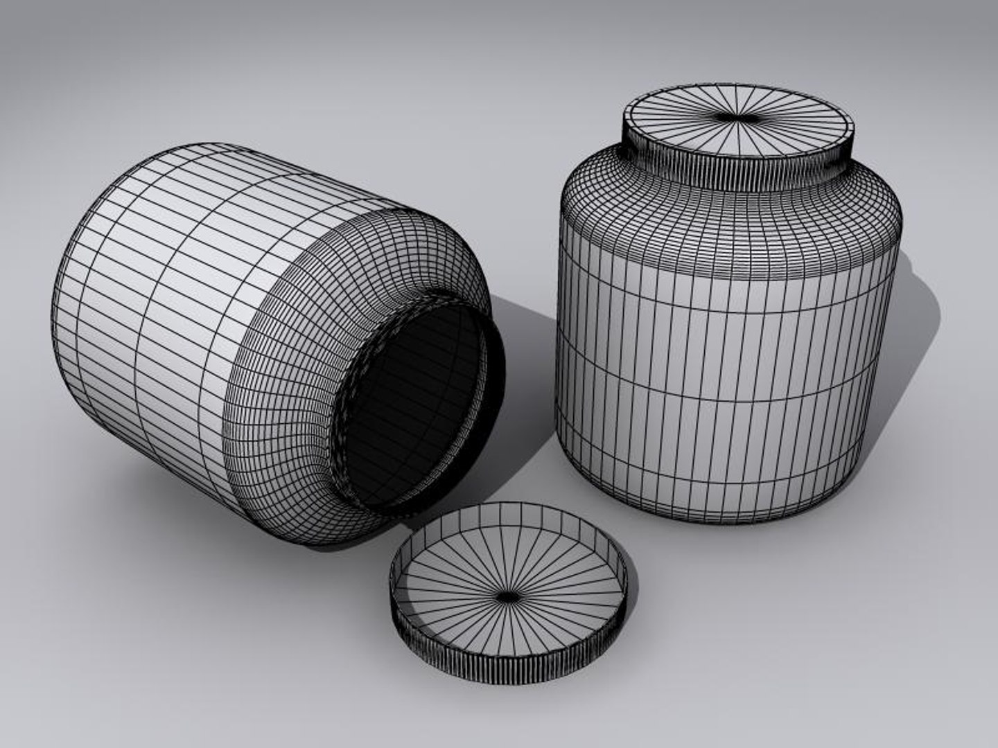 3d Model Container Protein