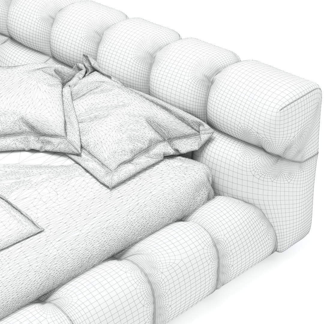 B Italia Tufty Bed Max