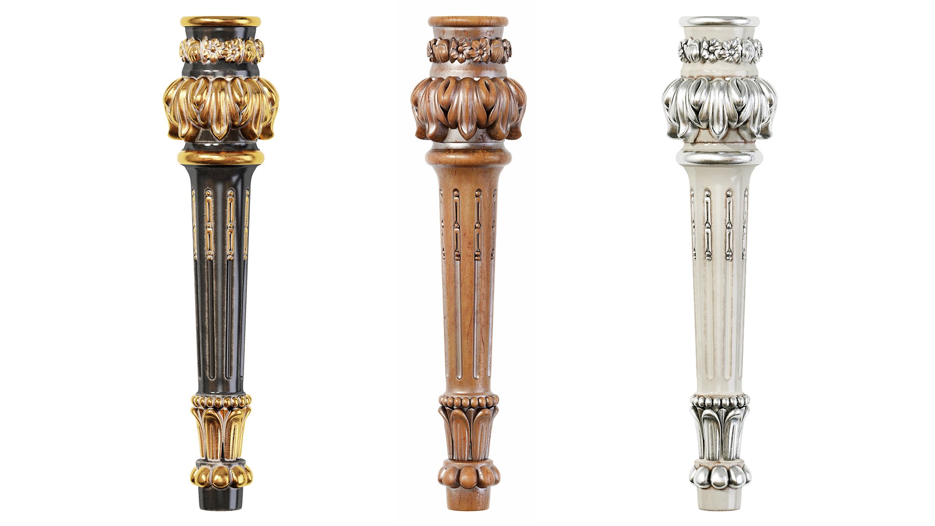 3D Classic Leg 059 - TurboSquid 2054280