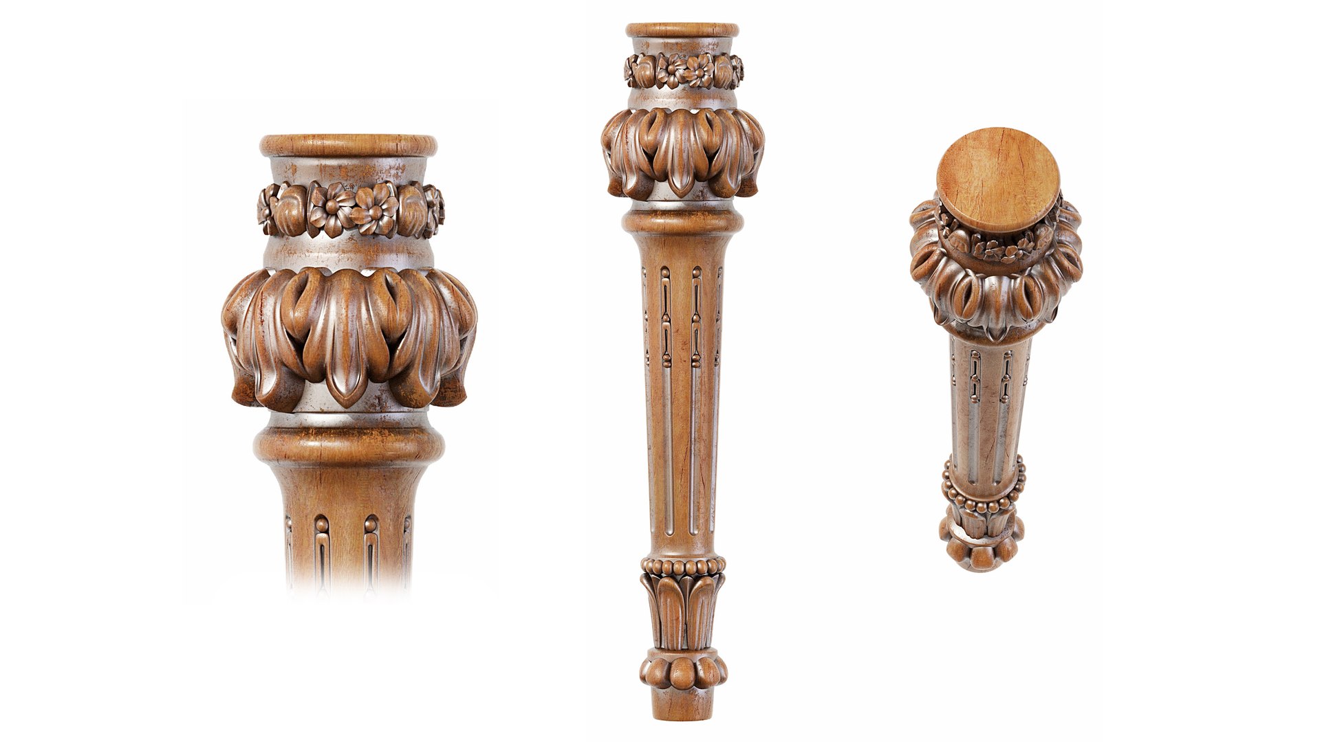 3D Classic Leg 059 - TurboSquid 2054280