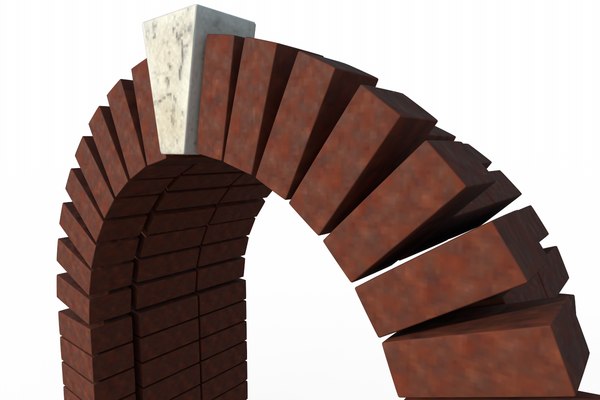 3D brick arch - TurboSquid 1393434
