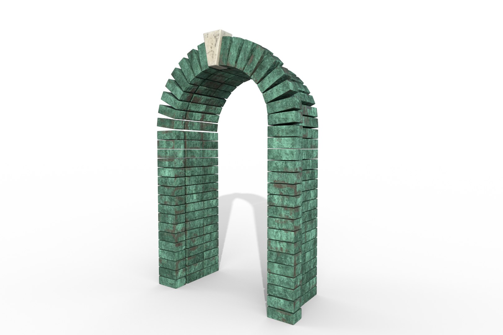3D Brick Arch - TurboSquid 1393434