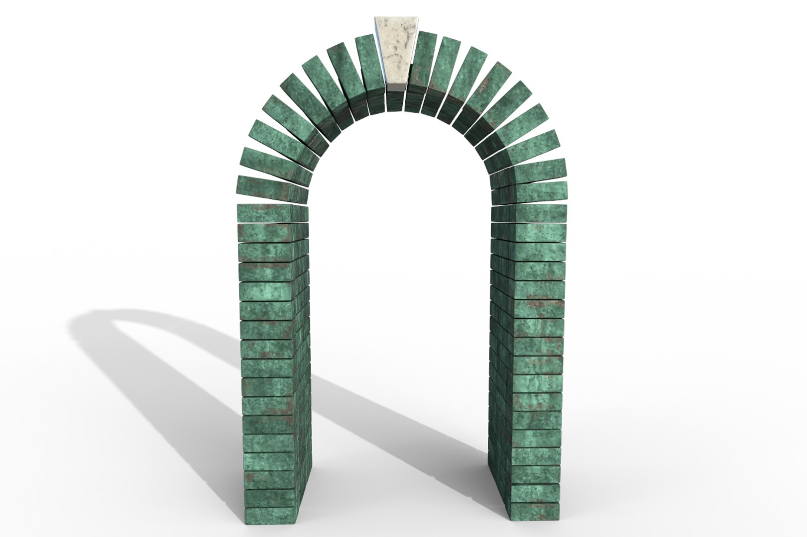 3D Brick Arch - TurboSquid 1393434