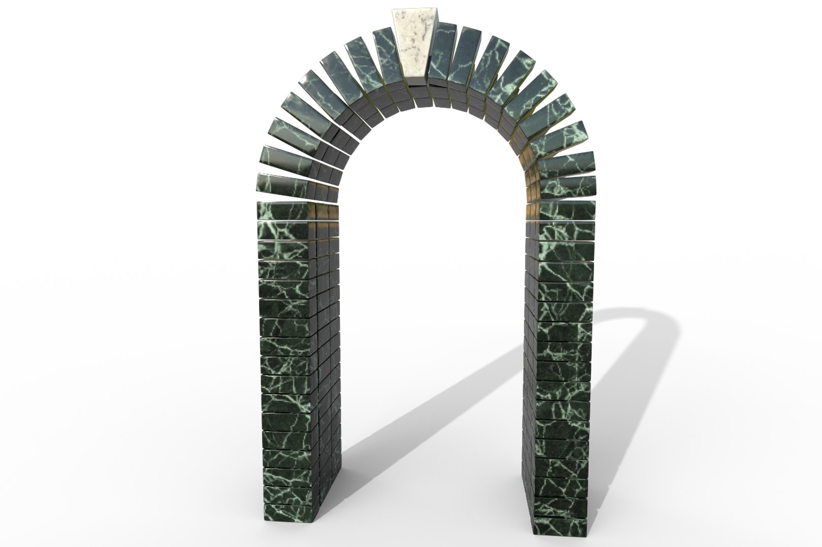 3D Brick Arch - TurboSquid 1393434